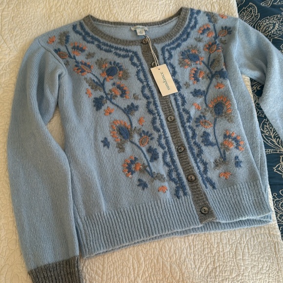 Sundance | Sweaters | Nwt Sundance Embroidered Cardigan Size S | Poshmark
